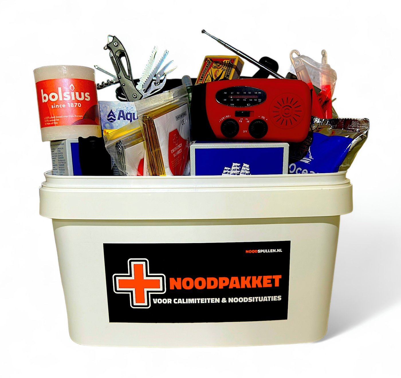 Noodspullen.nl | Noodpakketten | Noodradio's| Noodrantsoen | Kamperen